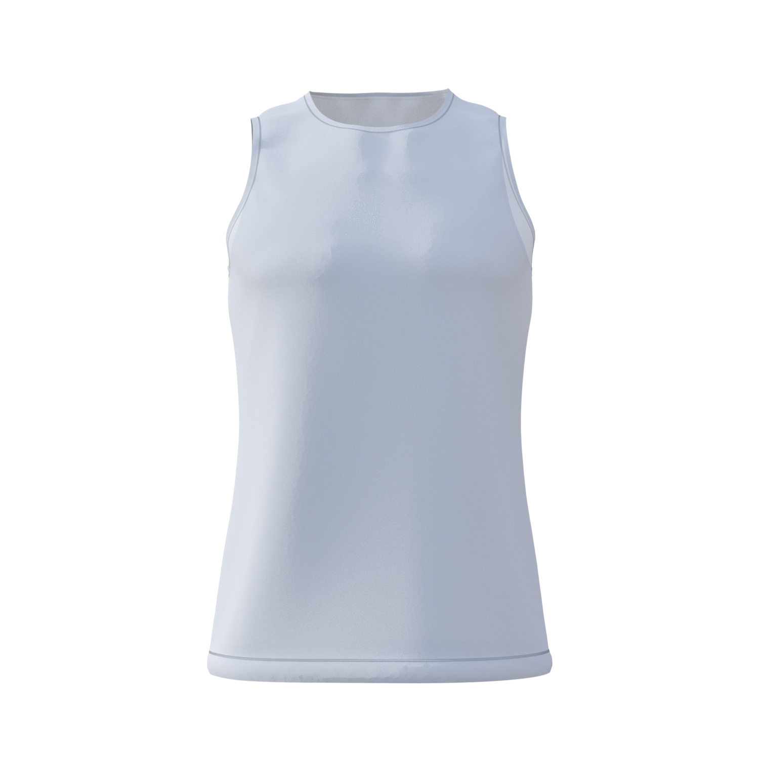 Men's Singlet with Narrow Straps, Round Neck & Wide Back | Quick-Dry ...